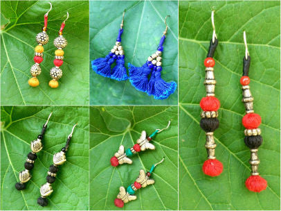 Patwa Jewellery: Patwa Earrings – CraftsandLooms.com